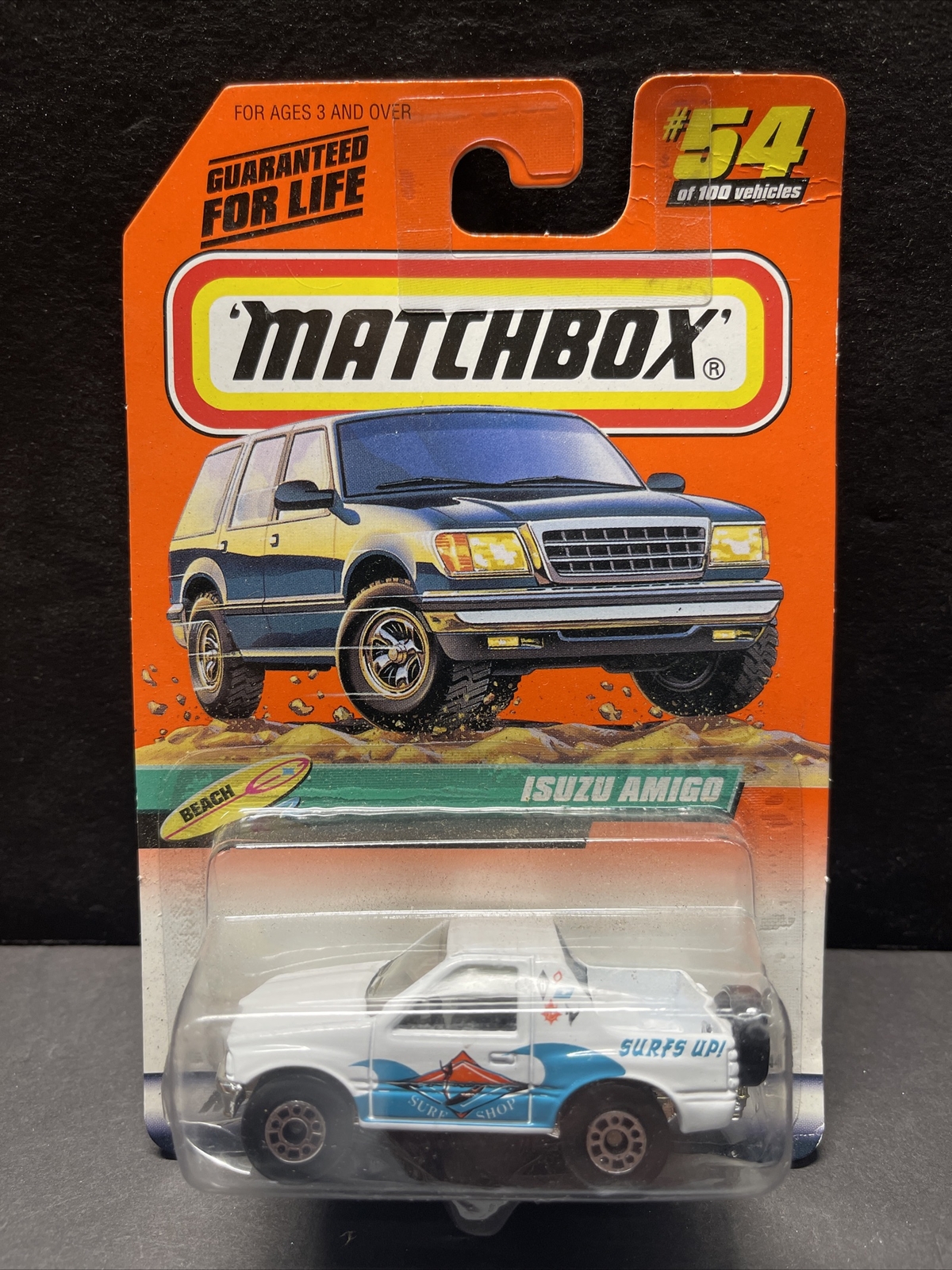 Matchbox Isuzu Amigo Surf Up! 54/10 White | eBay