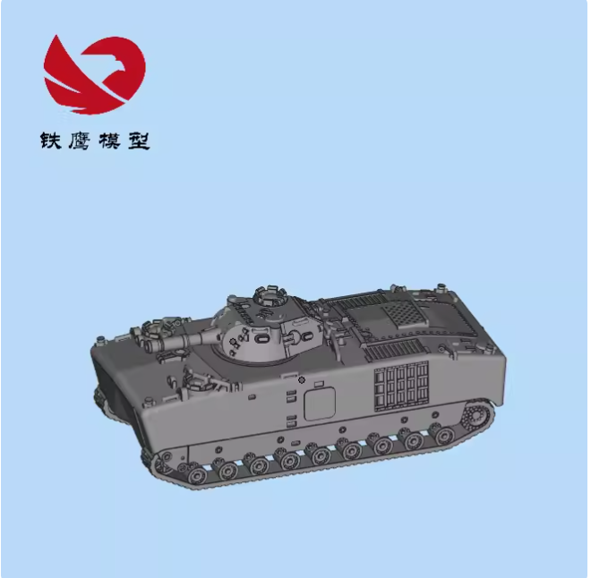 3D Printed 1/72 American Lvth6 Amphibious Fighting Vehicle Model Kit ...
