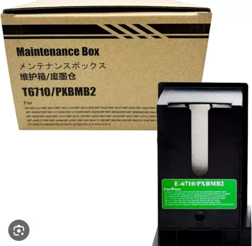 OEM T6710/PXBMB2 Maintenance Box Compatible with Epson NEW SEALED | eBay