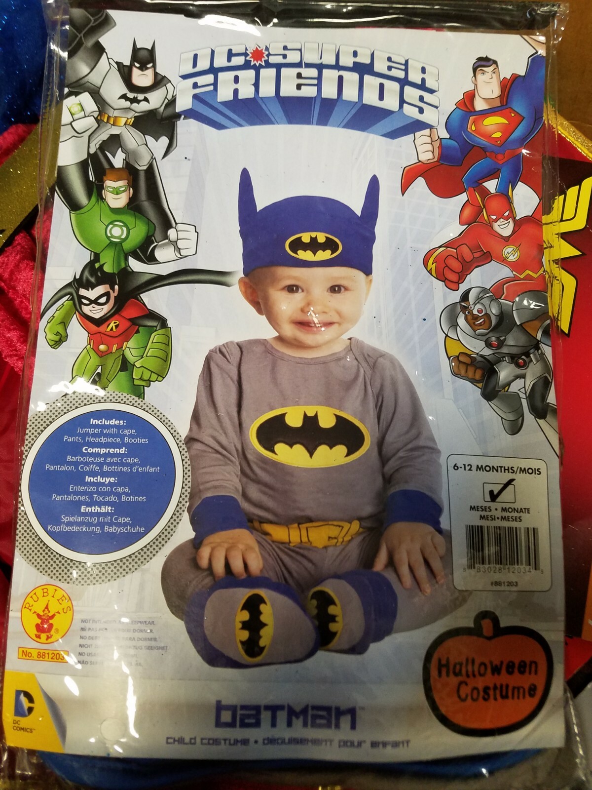 Batman Costume For Baby