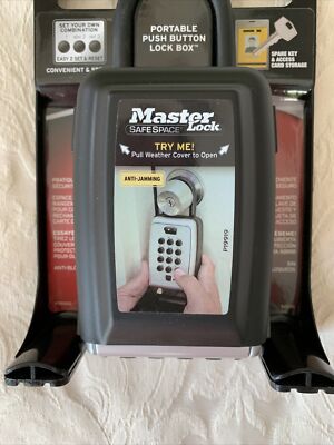 MASTER LOCK LOCK BOX FOR SPARE KEY CARDS ETC #5422D - NEW | eBay