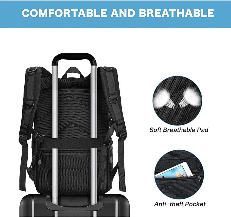 15-16 inch Camera Backpack Bag DSLR/SLR/Mirrorless Photography Laptop ...