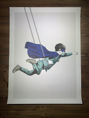 “Real Hero” By Karl Read Art Print Poster Superboy Dreamer Graffiti ...