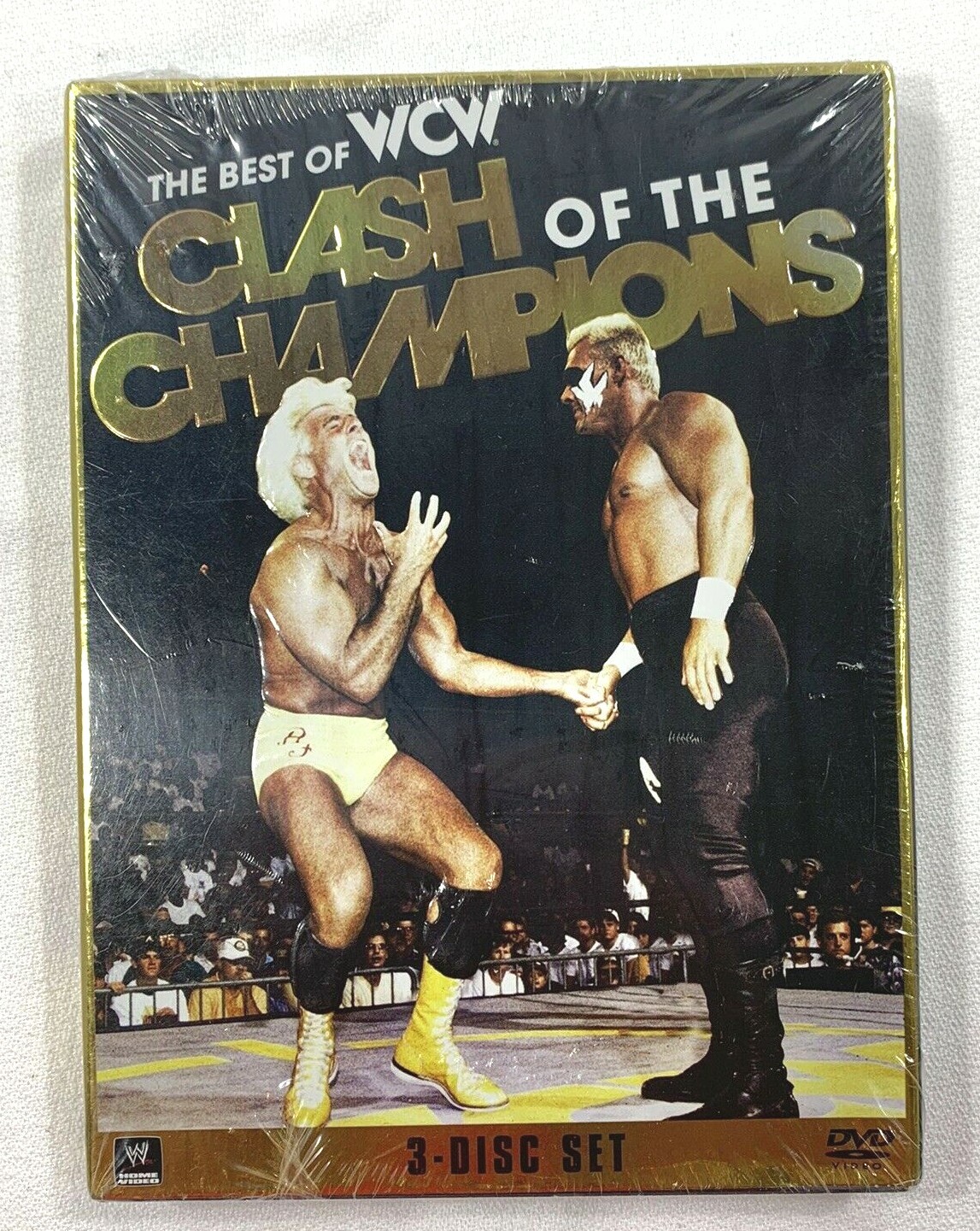 THE BEST OF WCW CLASH OF THE CHAMPIONS WWE 3-DISC DVD Wrestling BRAND ...