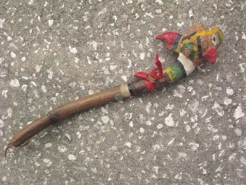 Penobscot root wood war club burl ball head buffalo Maine birch 16.5in ...