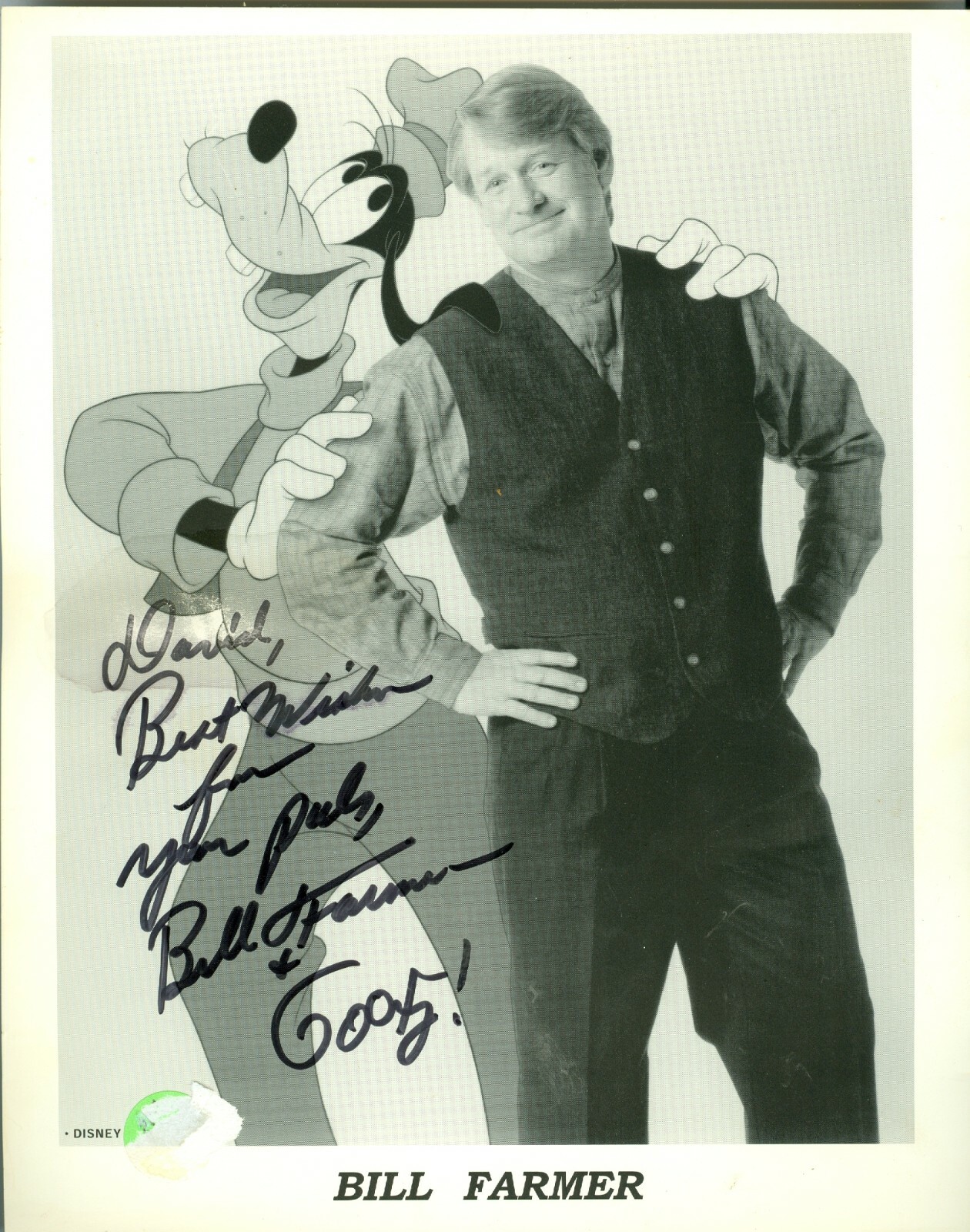 Bill Farmer Pluto