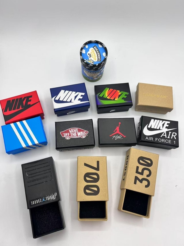 New Mini ~ SHOEBOX ~~ for collectible sneaker keychain SB MULTI-COLOR ...