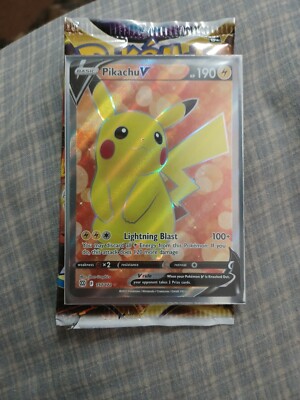 Pokémon TCG Pikachu V Ultra rare: Brilliant Stars 157/172 | eBay