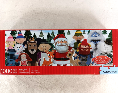 Rudolph the Red-Nosed Reindeer Cast 1000 Piece Jigsaw Puzzle 12" In X ...