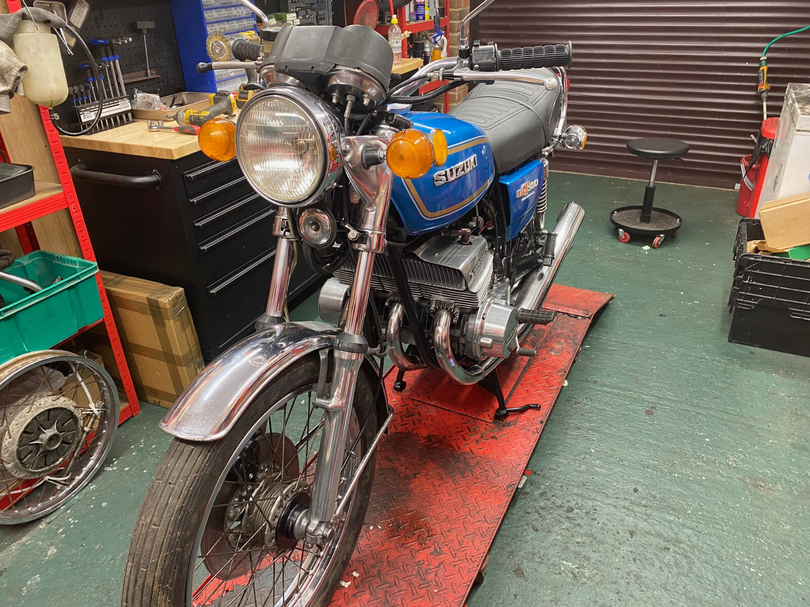 1976 Suzuki GT380 UK Bike - Bike Years - 1970s