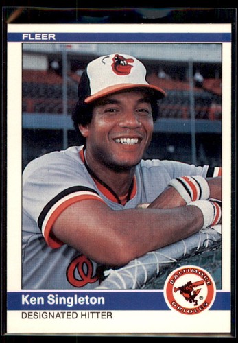 1984 Fleer Ken Singleton #21 Baltimore Orioles | eBay