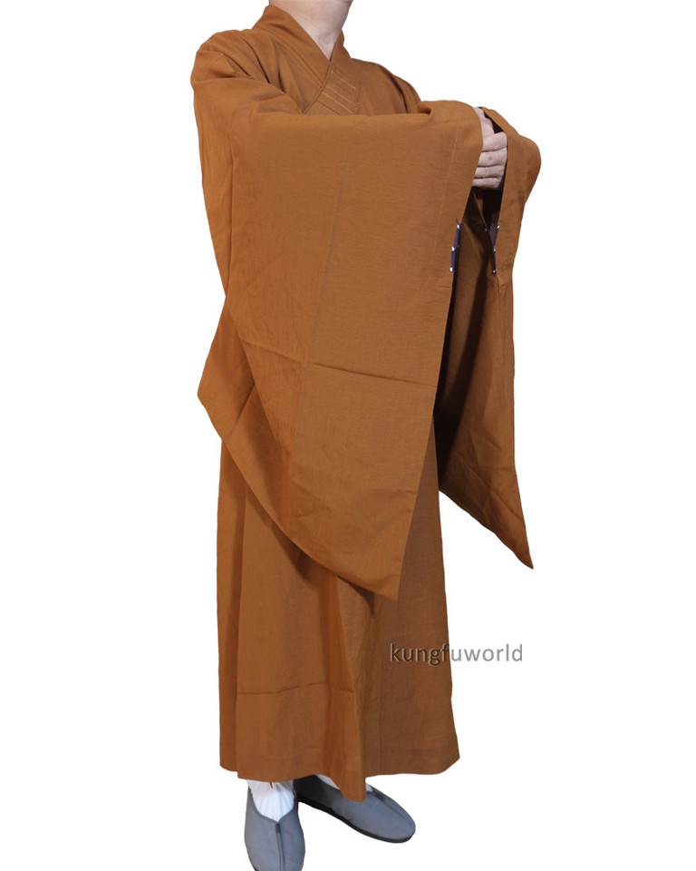 High Quality Buddhist Monk Dress Haiqing Robe Meditation Suit Zen ...
