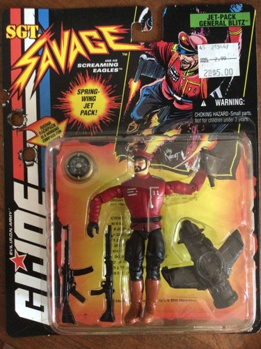 Jet-Pack General Blitz GI Joe SGT. Savage 1994 Hasbro Figure NEW | eBay