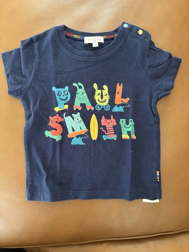 Paul Smith Baby Short Sleeve Tshirt Size 1A | eBay