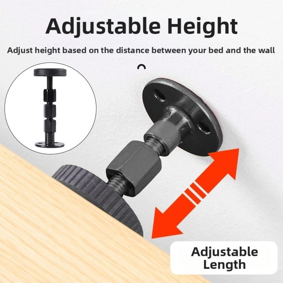 Adjustable Headboard Stopper for Bed Frame Sofa with Shock Absorption ...