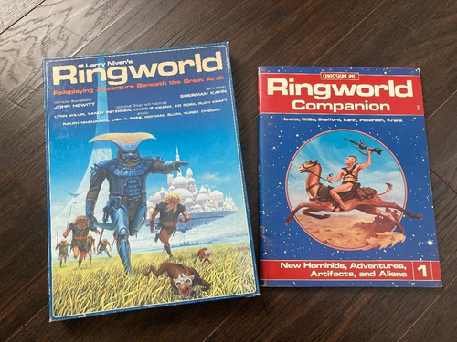 Larry Niven Ringworld RPG Box Set + Companion Chaosium | eBay
