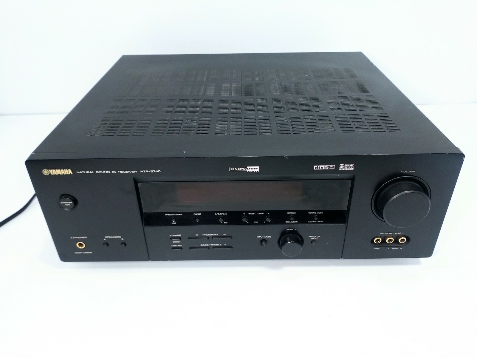 Yamaha HTR 5740 6.1 Channel Audio Video Receiver No remote TESTED ...