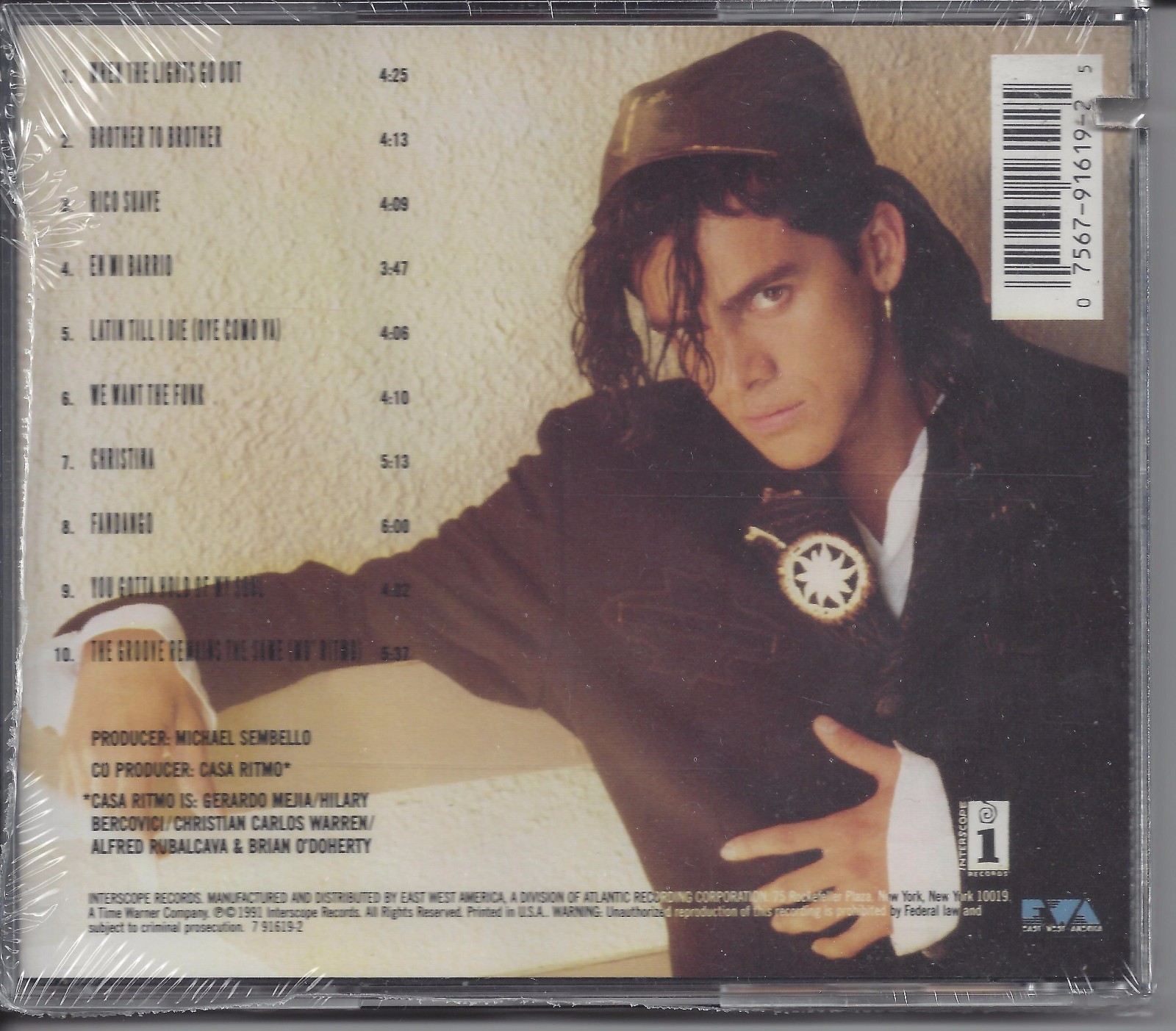 Gerardo Mo' RITMO 1991 CD Interscope Records for sale online | eBay