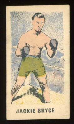1950 Kiddy's Favourites Popular Boxers Boxing #1 Jackie Bryce PR | eBay