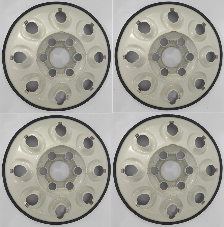 Rim Simulators Hub Caps Covers Chevy 1500 Set of 4 6 Lug 17" Chrome ...