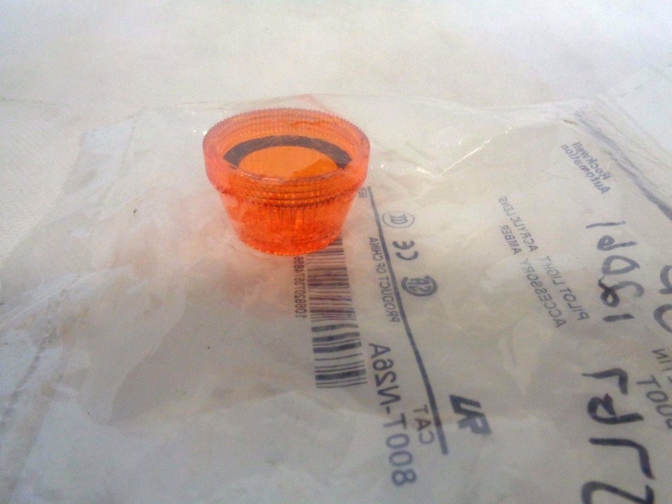 NEW ALLEN-BRADLEY 800T-N26A ACRYLIC AMBER LENS FOR PILOT LIGHT | eBay