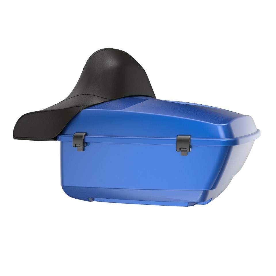 Springfield Blue King Tour Pack Fits Indian Chief/Roadmaster/Challenger ...