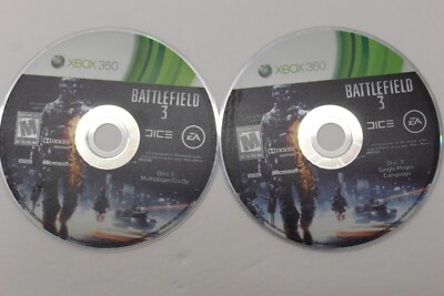 Battlefield 3 (Xbox 360, 2011) Disc 1 & 2 Only 14633197372| eBay
