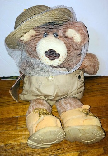 Furskins Boone Beekeeper Teddy Bear Cabbage Patch Kids Xavier Roberts ...