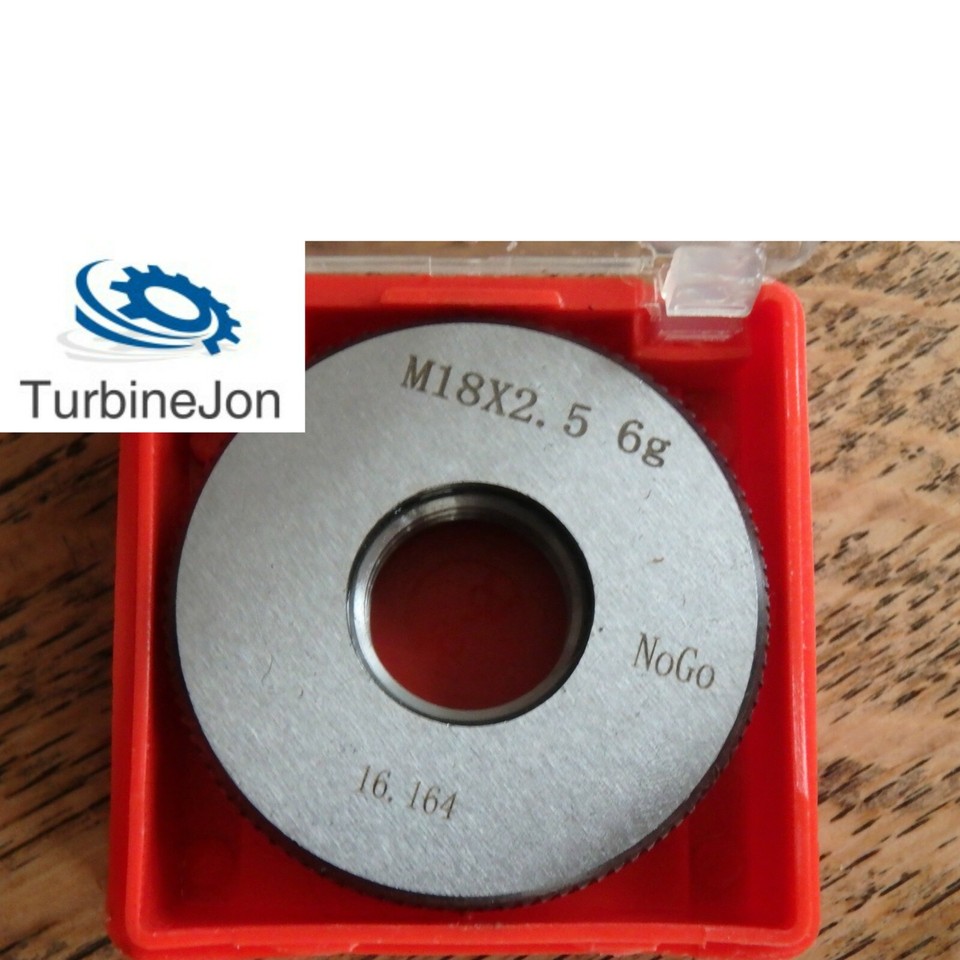 M26 x 1.5 Metric Plug / Ring Thread Gauges - Left / Right Hand - Go ...