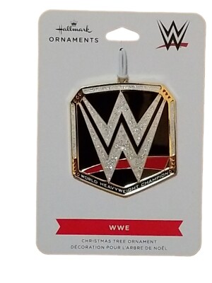 WWE Christmas Ornament - Metal HALLMARK - NWT - World Wresting ...