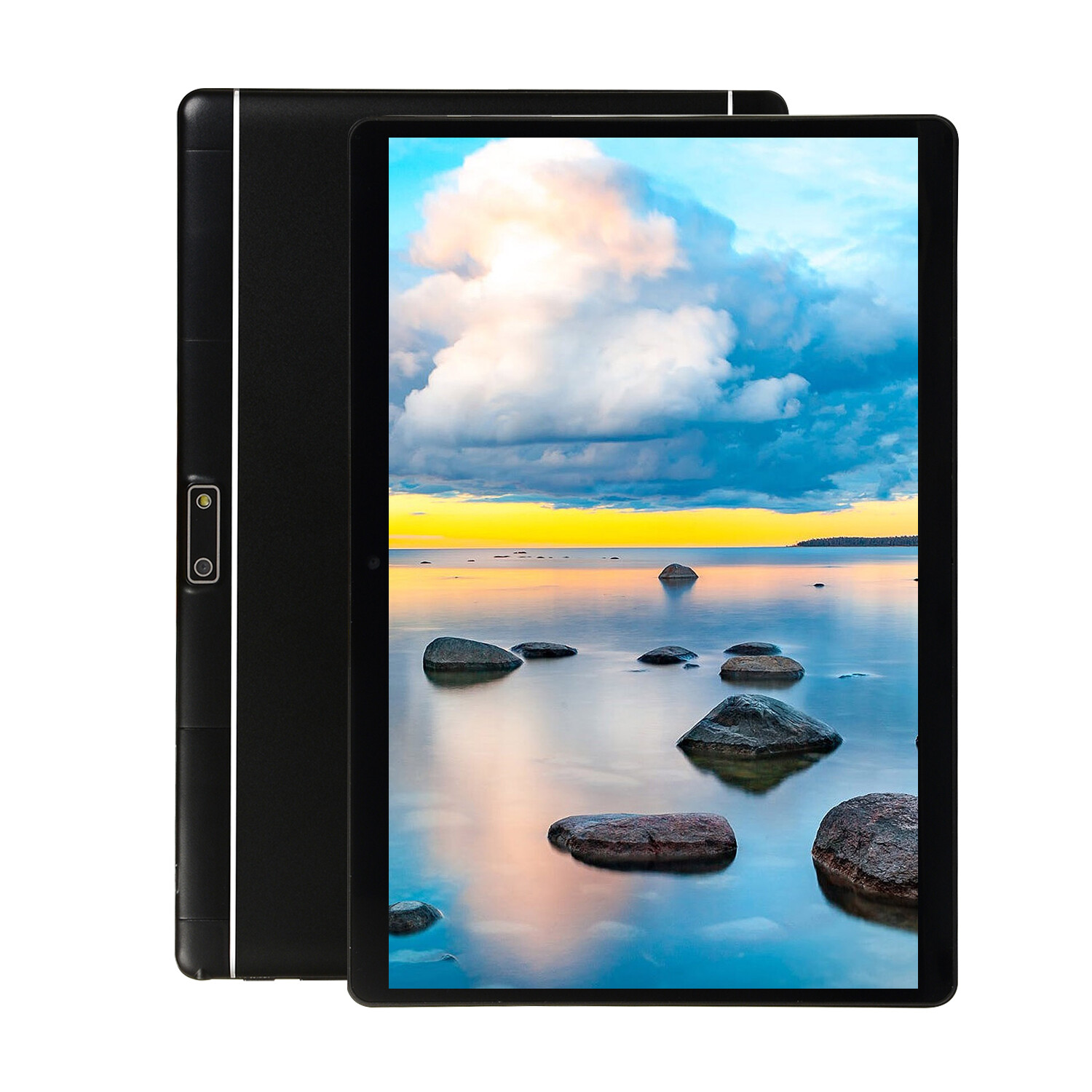 10.1" WiFi Tablet Android 9.0 HD 8G+512G 10 Core PC Google GPS+ Dual ...