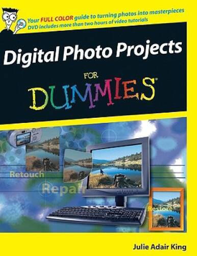 Digital Photo Projects For Dummies - Paperback By King, Julie Adair ...