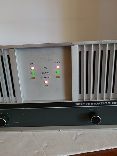 Crown PSA-2 Self Analyzing Amplifier, with Balanced Input Module | eBay