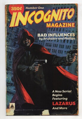 Incognito Bad Influences #1 NM First Print Sean Phillips Variant Cover ...