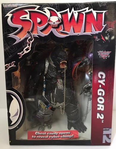 TODD MCFARLANE SPAWN CY-GOR 2 SERIES 12 CHEST CAVITY OPENS TO REVEAL CHIMP T2 | eBay