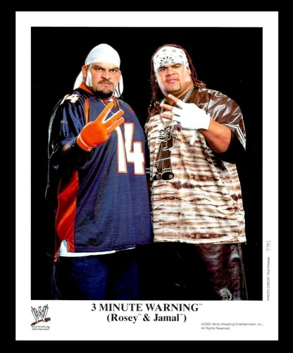 WWE 3 MINUTE WARNING P-796 OFFICIAL LICENSED ORIGINAL 8X10 PROMO PHOTO ...