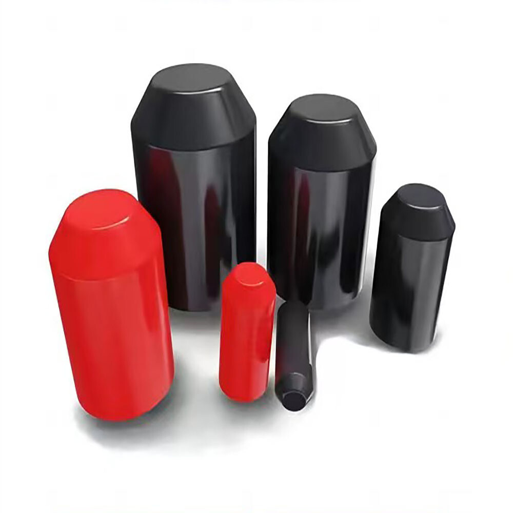 Cable Heat Shrink End Caps Black Red Green Dia.8mm - 90mm Insulation ...