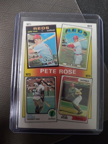 1986 Topps #4 Pete Rose *0013 | eBay