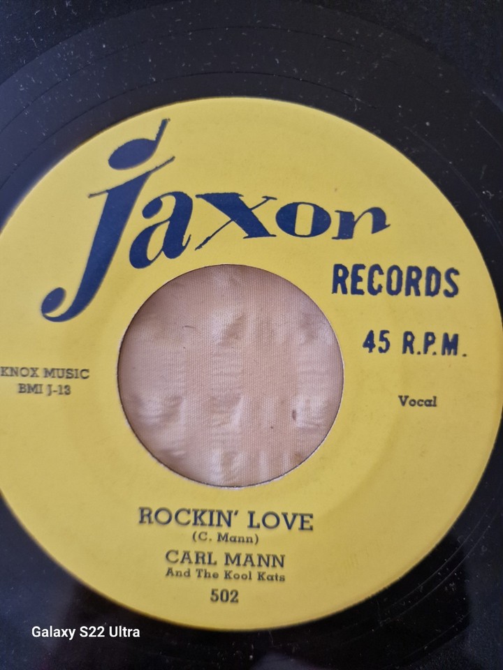 Carl Mann - Gonna Rock And Roll Tonight/Rockin Love- 1975 Rockabilly ...