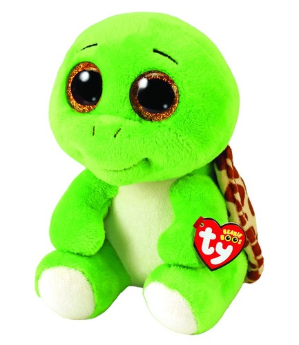 TY Toys Beanie Boo Turtle Turbo - 15 CM, Green (2009293) Tortoise ...