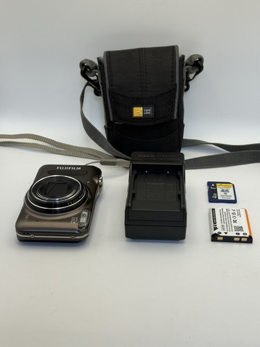 Fujifilm FinePix T200 14MP Digital Camera Bundle – 10x Optical Zoom ...