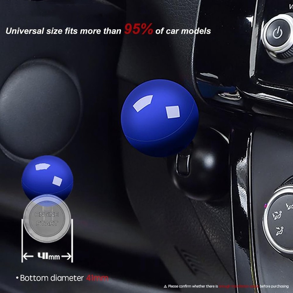 Button Cover, Joystick Car Engine Start Stop Button Cover Protector ...