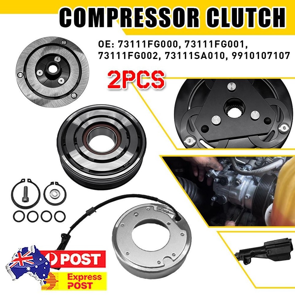 Dual Pack AC Compressor Magnetic Clutch For Subaru Forester 2008-2012 ...