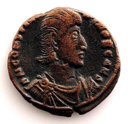 Rome-Constantius Gallus. Follis 351-354 AD Alexandria MBC+VF+ Copper 3 ...