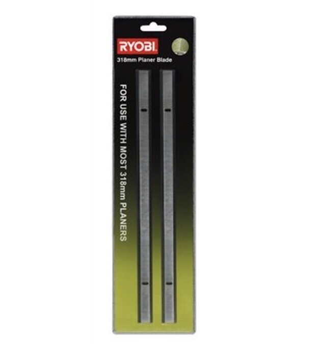 Ryobi Planer Blades 318mm 2 Pack Double Edge High-speed Steel for Wood ...