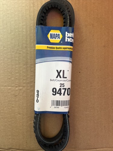 XL 9470 Notched V-Belt Gates Green Stripe Fan Belt 31/64” X 47-3/8 Made ...