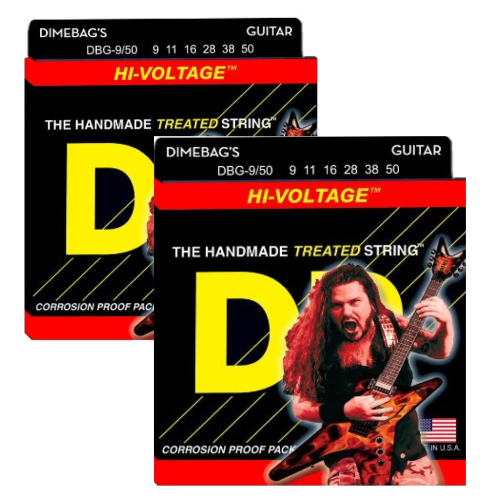 2 SETS DR Electric Guitar Strings Dimebag Darrell Signature DBG-9-50 ...