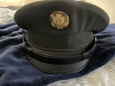 Vietnam Era US Army Wool Enlisted Service Cap AG-44. Size Large | eBay