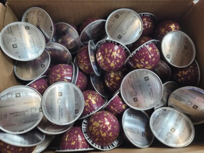 Nespresso Vertuo Infiniment Fruite Raspberry Fruity 100 PODS 7.77 OZ ...