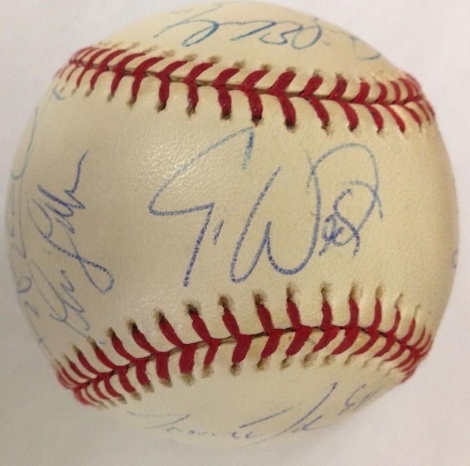 Cleveland Indians Signed Team Ball Autographed 13 Signatures | eBay